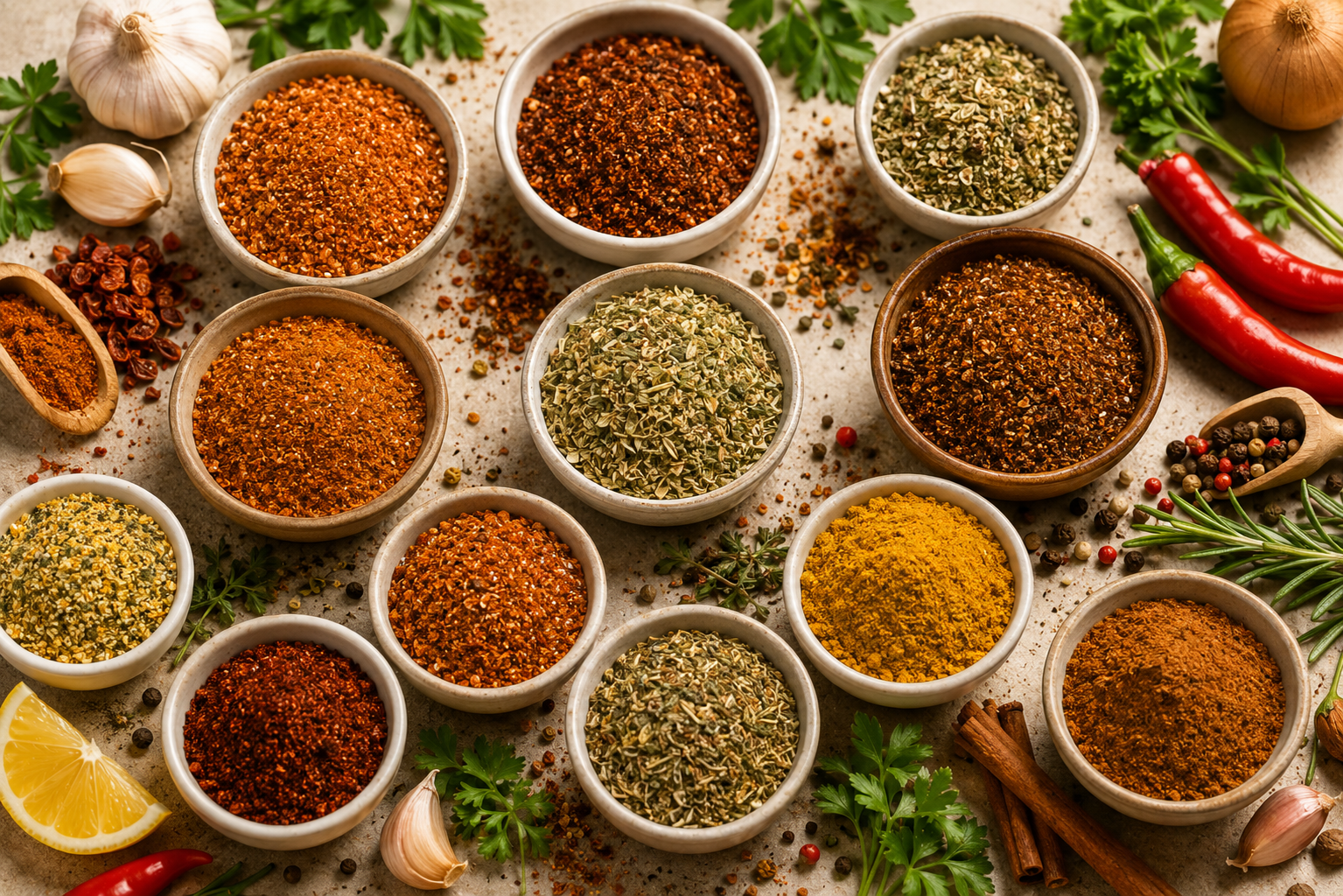 Homemade Spice Blends: 12 Easy DIY Seasoning Mixes for Every Kitchen